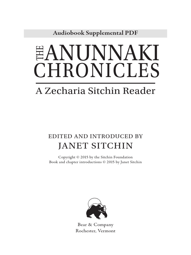 The Anunnaki Chronicles Supplemental PDF | PDF | Planets | Zecharia Sitchin