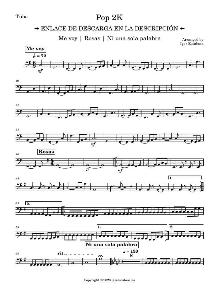 Pop 2k | PDF | Spanish Language Music