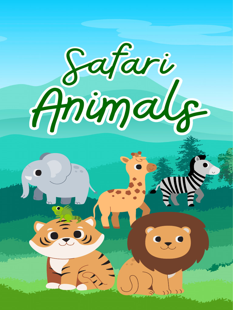 Safari Illustration Children's Book Cover - 20250503 - 202238 - 0000 | PDF