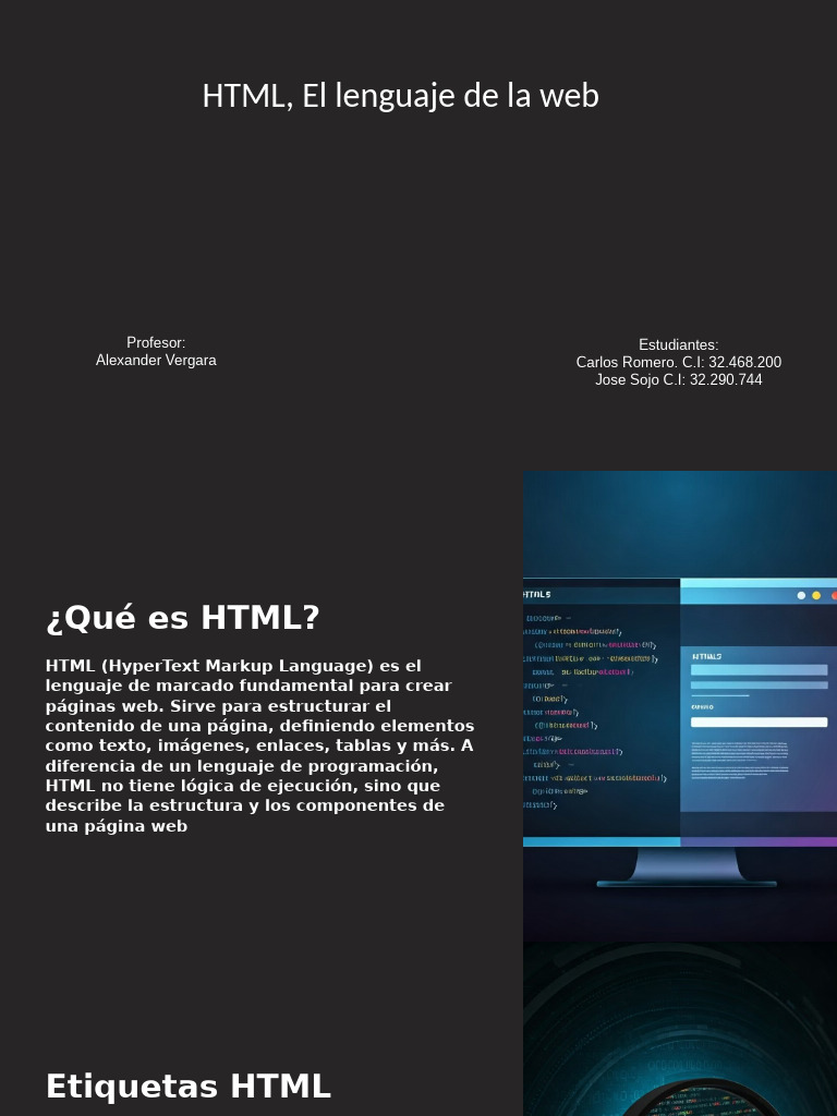 Explorando HTML El Lenguaje de La Web | PDF