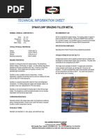 Filler Metal Selection and Safety Guide | PDF | Materials | Metals