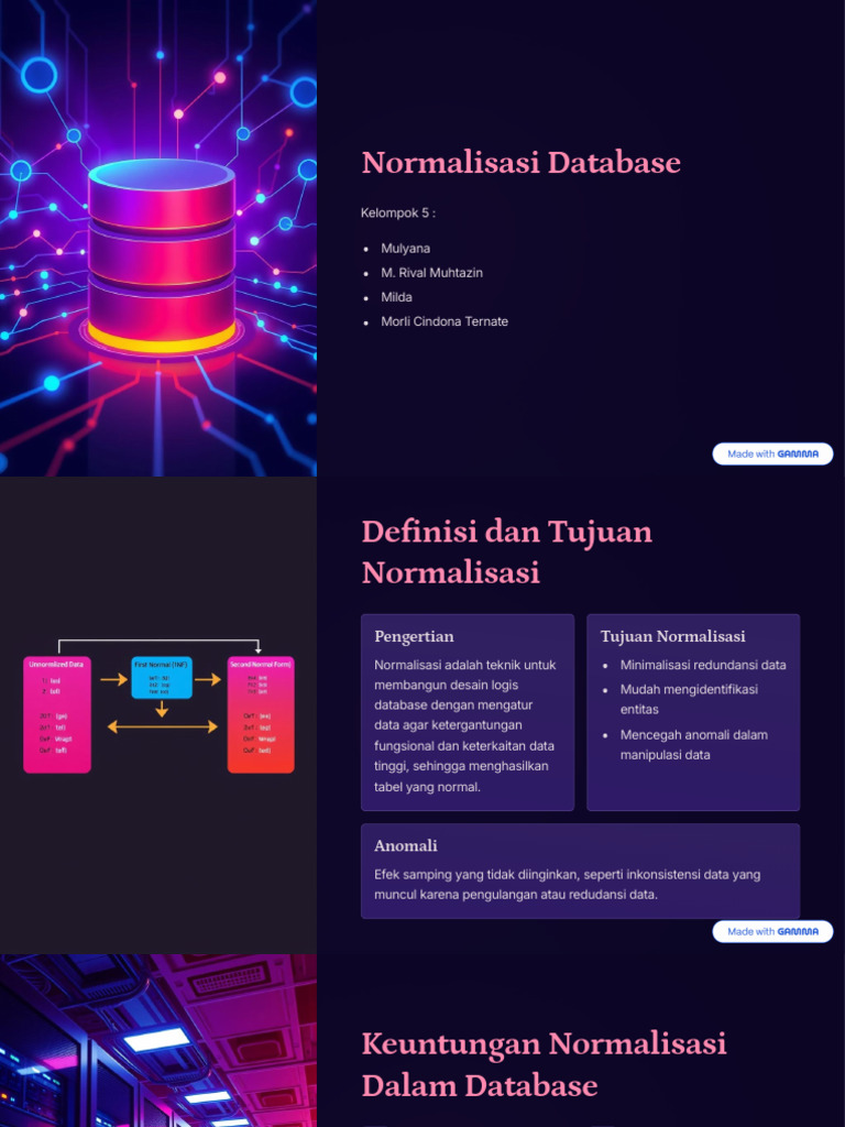 Normalisasi Database | PDF