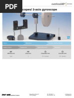 205 A11 Lab Report | PDF | Rotation Around A Fixed Axis | Gyroscope