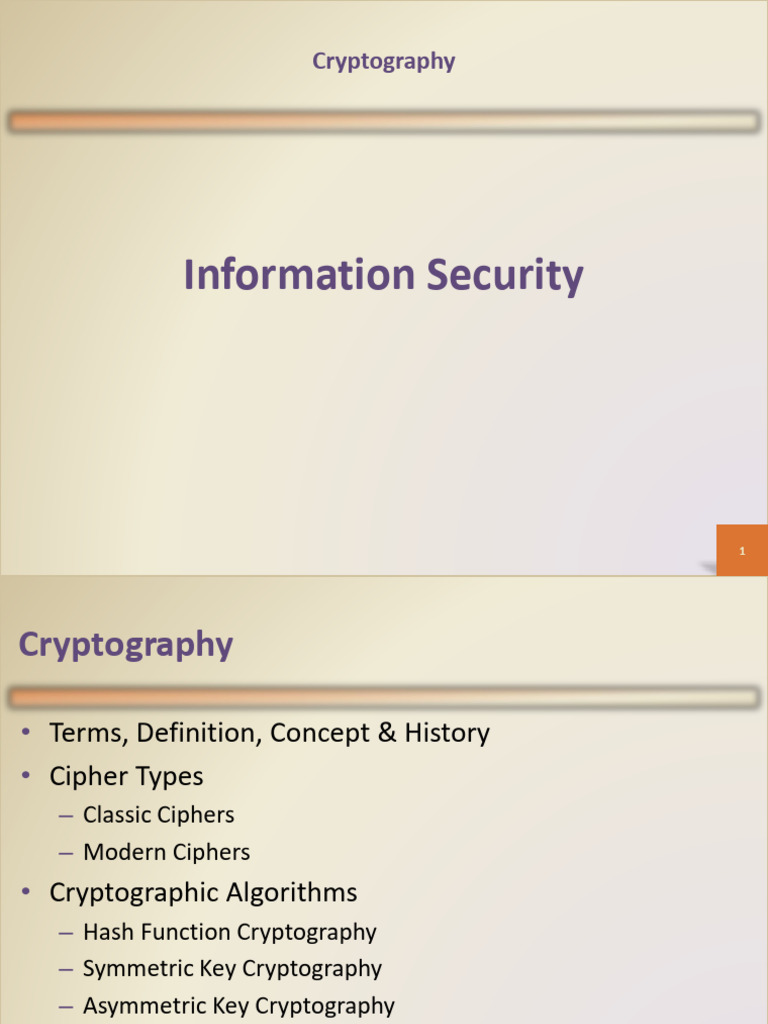 Lec27,28-Cryptography and Its Types | PDF | Cryptography | Cipher