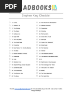 Freida McFadden Book Checklist 2024 | PDF
