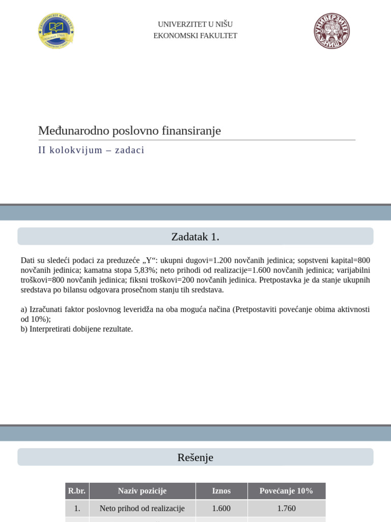 MPF - Zadaci Sa Vezbi | PDF