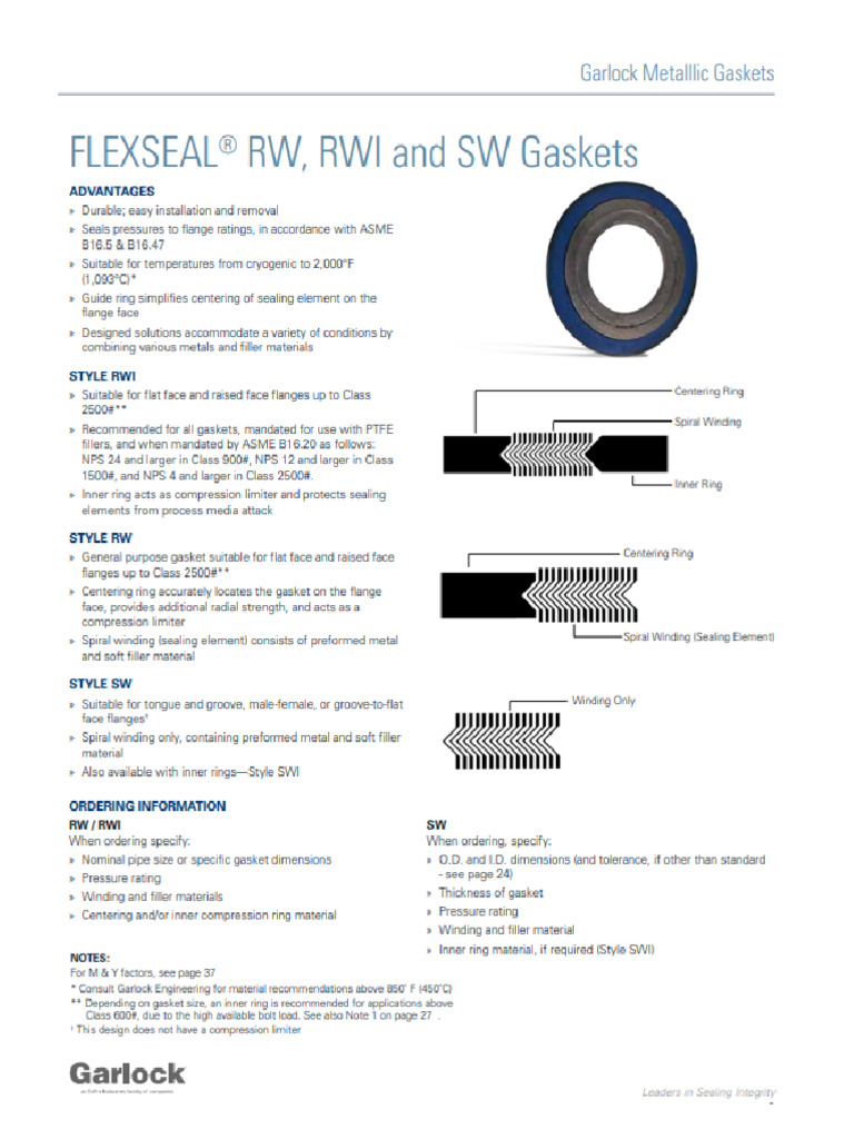 Flexseal RWI | PDF