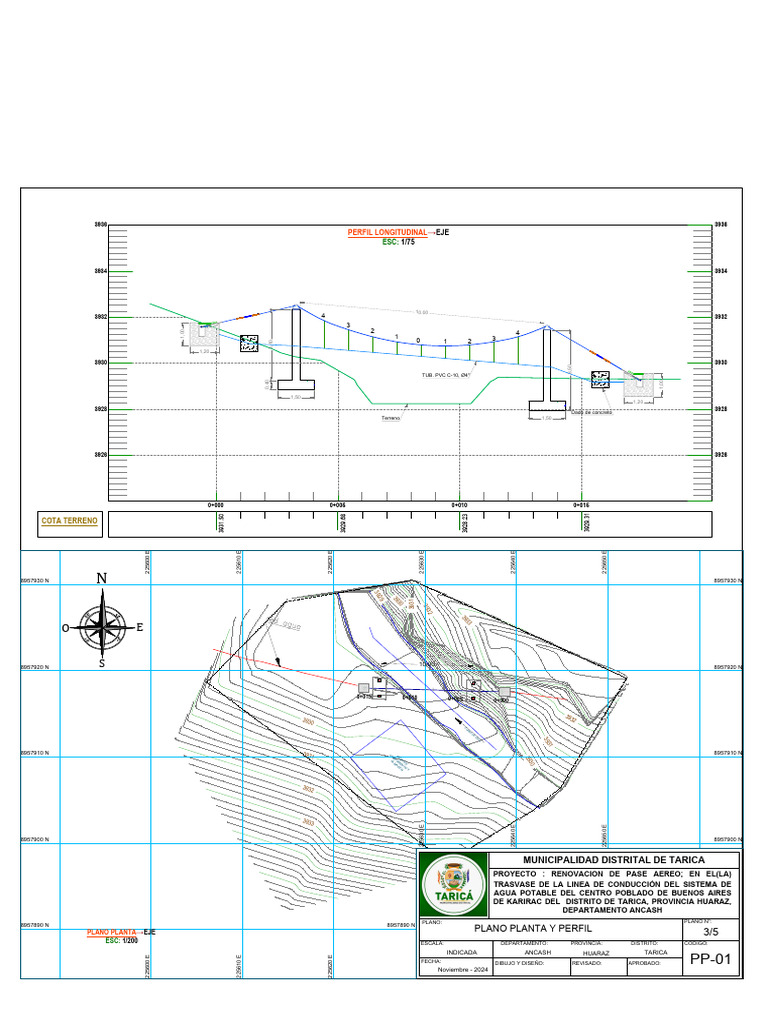 Acad-Trasbase Civil3d-Model CRR - Planta Perfil | PDF