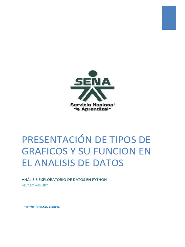 Tipos de Gráficos en Python | PDF | Python (lenguaje de programación ...