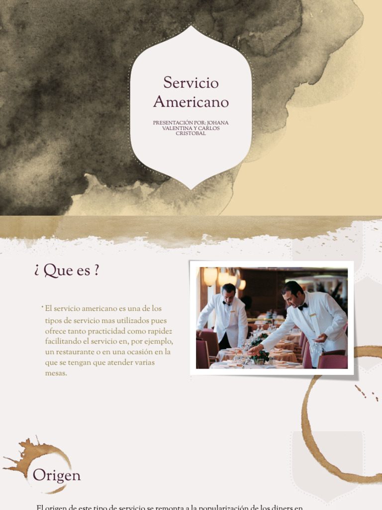 Servicio Americano | PDF