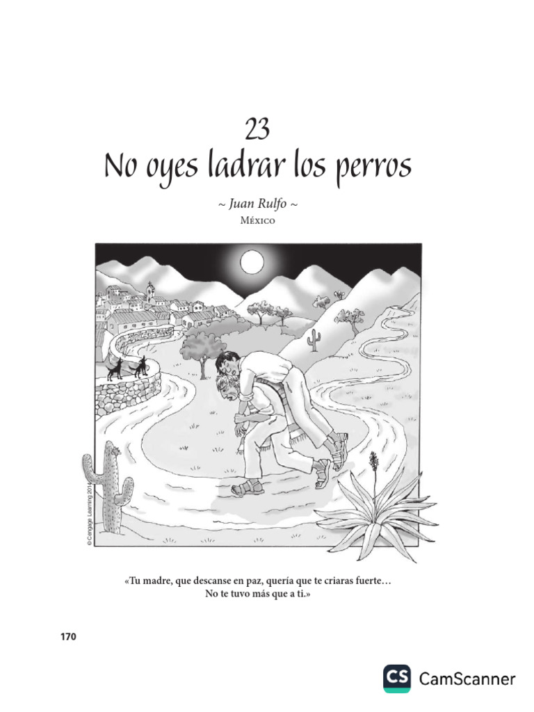 No Oyes Ladrar Los Perros - Solo Texto | PDF