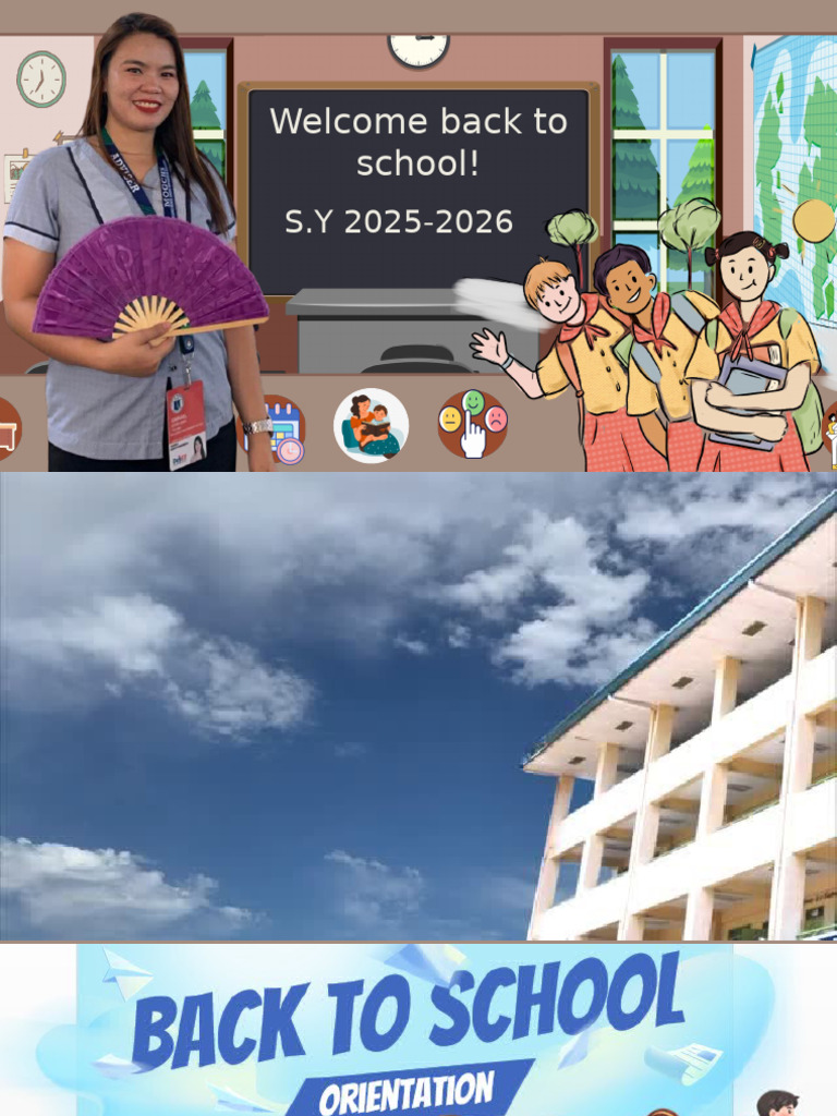 Back To School First Day Classroom Orientation | PDF | Teachers | Classroom