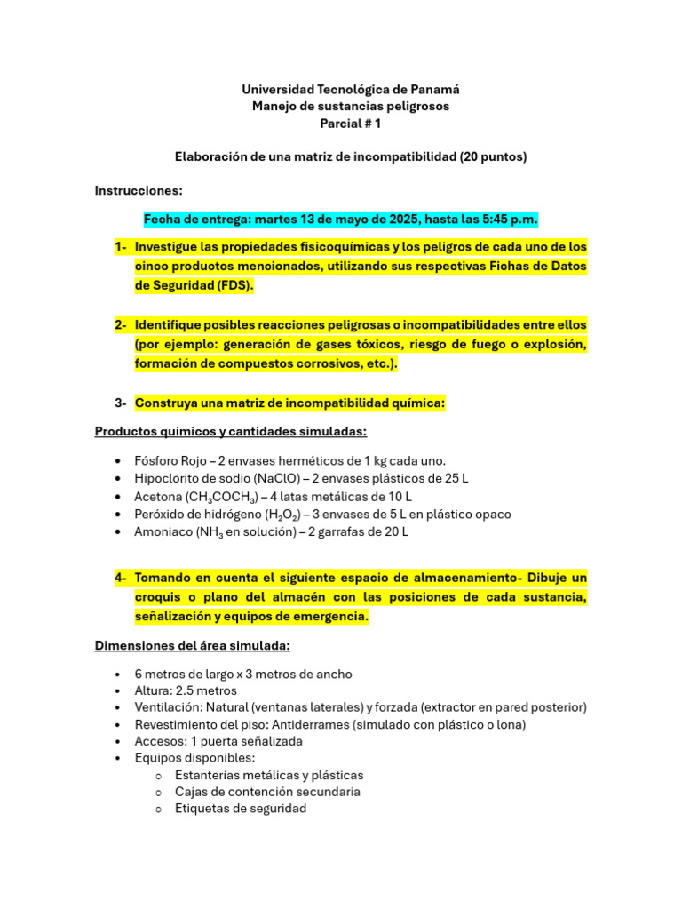 Parcial 1 - Matriz de Compatibilidad | PDF