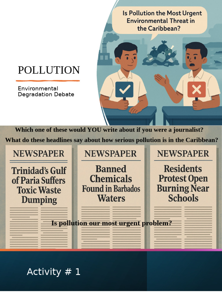 Lesson 5 Pollution Debate | PDF