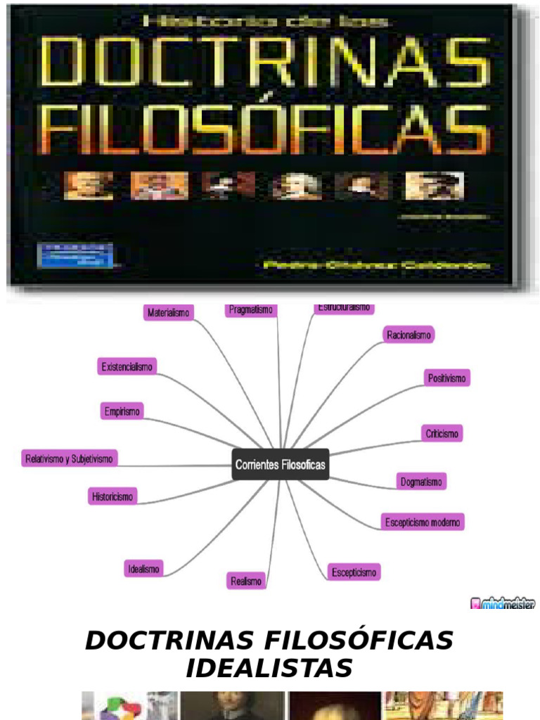 Doctrinas Filosóficas: Idealismo y Materialismo | PDF