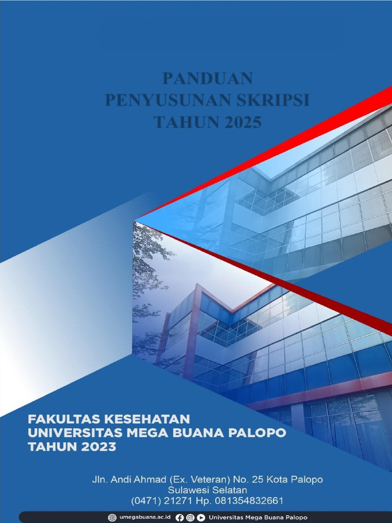 Panduan Penyusunan Skripsi FKes UMBP Tahun 2025 | PDF