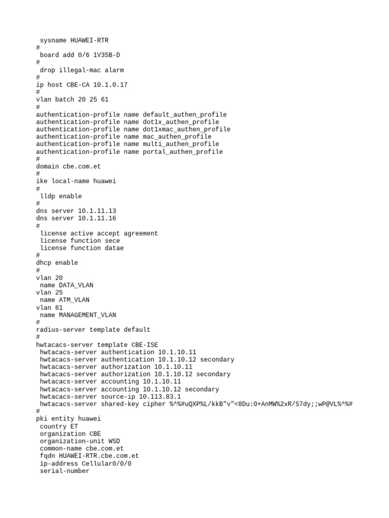 Huawei 3g Configuration With Switch Only | PDF | Domain Name System ...