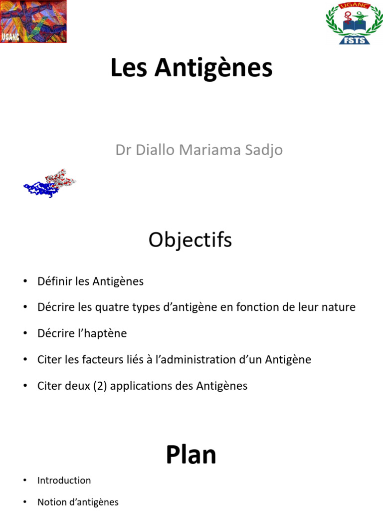 Comprendre les Antigènes et leurs Types | PDF | Antigène | Épitope