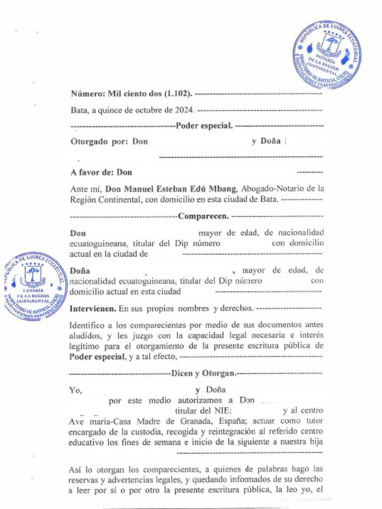 Documento Notarial | PDF