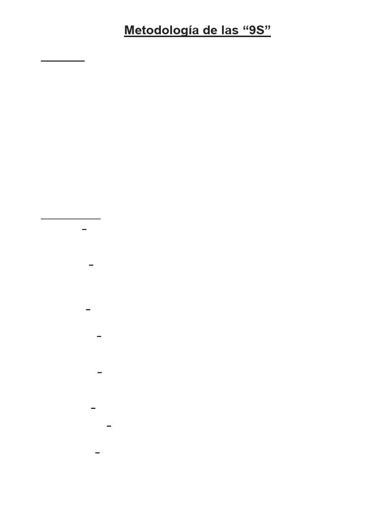 Las 9S | PDF