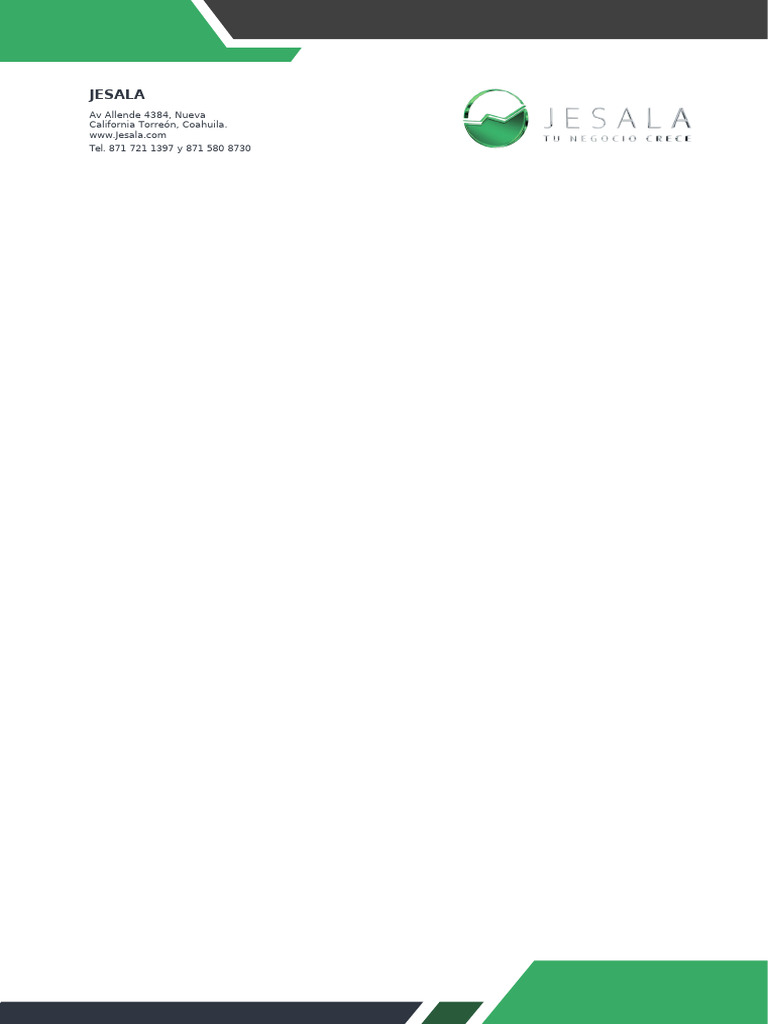 Hoja Membretada | PDF