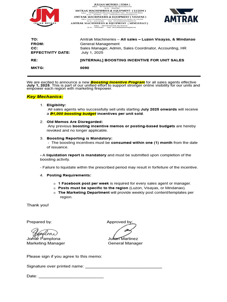0090 Boosting Incentives Program | PDF