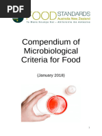 FSANZ Microbiological Criteria Guide | PDF | Food Safety | Foodborne ...