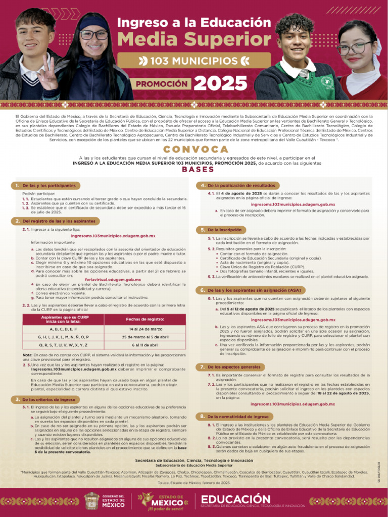 Convo Catori A 2025 | PDF