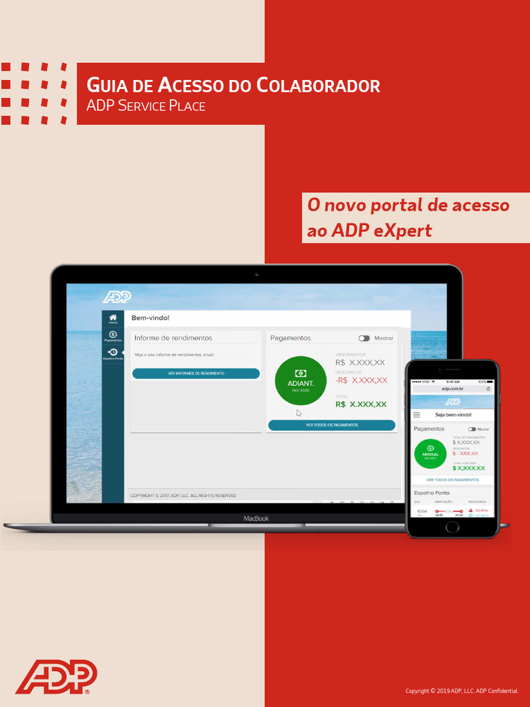 Guia de Acesso Do Colaborador - ADP Service Place v1 | PDF ...