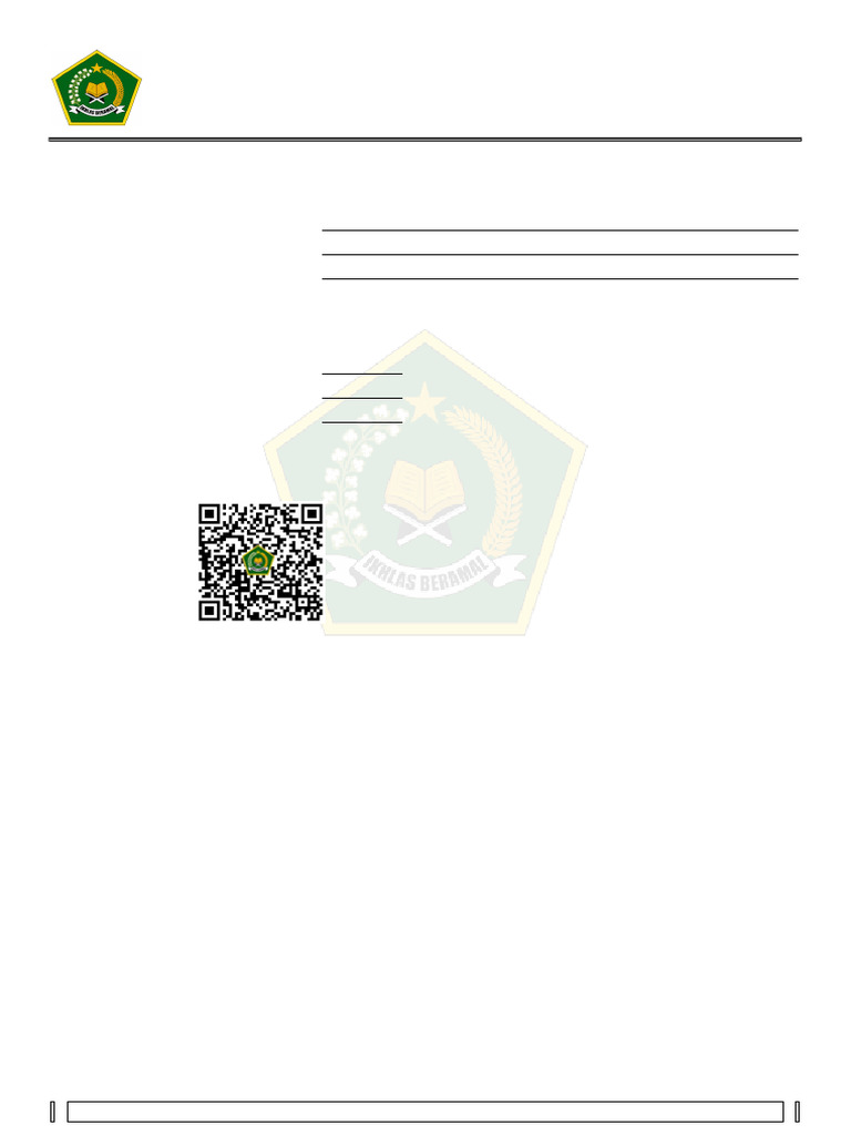 Surat Pernyataan PDUM RA | PDF