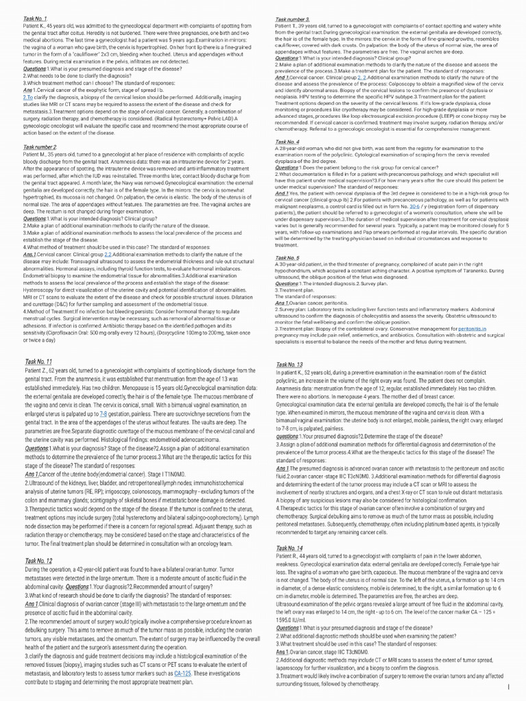 Onco 1 Que Parchi | PDF