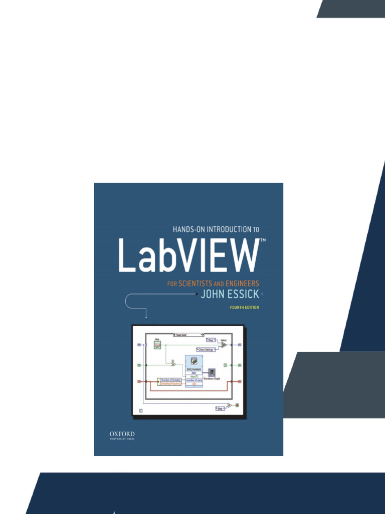 Hands On Introduction to LabVIEW for Scientists and Engineers 4th By ...