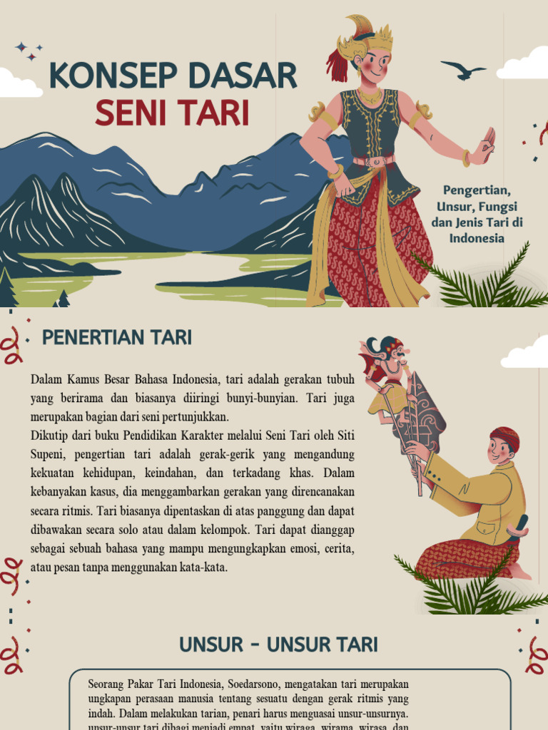 Konsep Dasar Seni Tari di Indonesia | PDF