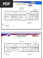 Grade 1 & 3 ARAL Program Schedule | PDF