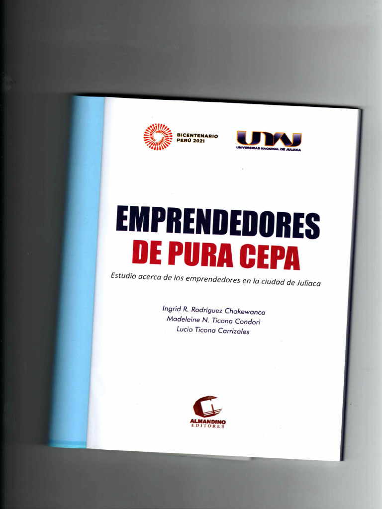 Emprendedores de Pura Cepa | PDF
