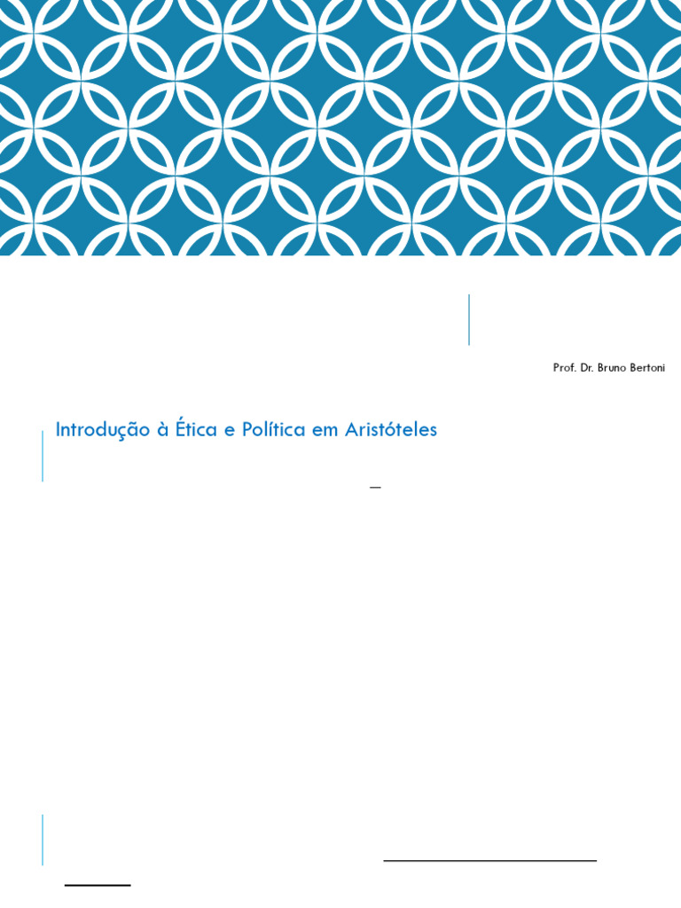 3 Ano, Aula 01, em Slides | PDF | Aristóteles | Virtude