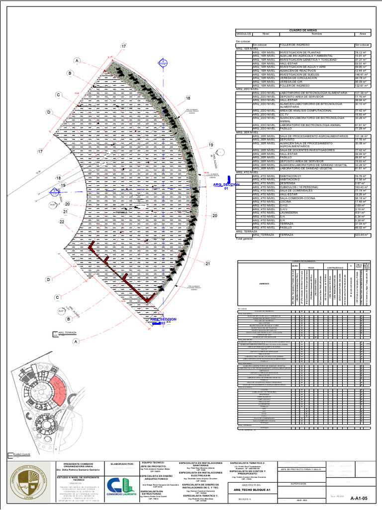 A A1 05 Arq - Techo Bloque A Layout1 | PDF | Ciencias de la vida