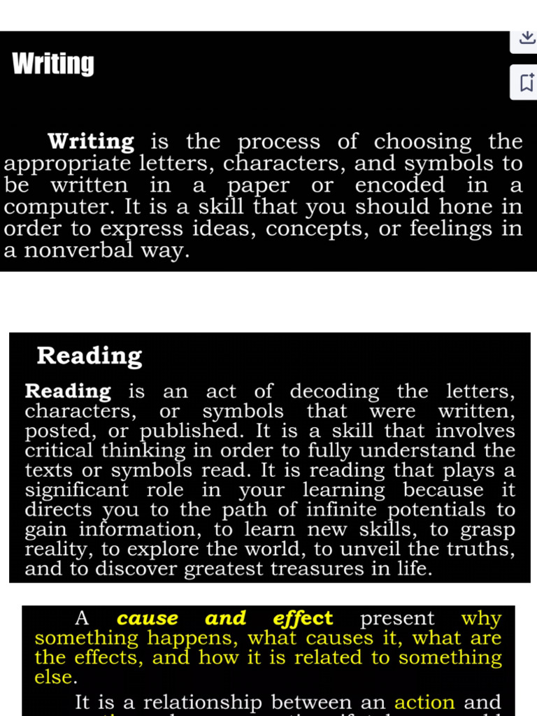 Reading and Writing 2 | PDF