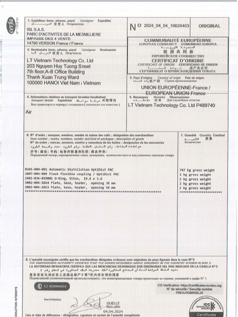 CO, CQ OptiDist | PDF