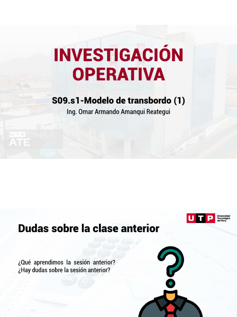 S09 - s1 ClaseIOIng | PDF