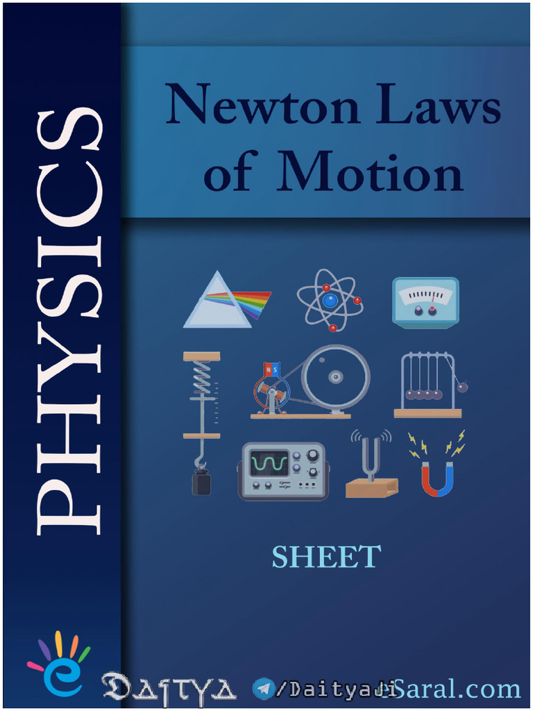Practice Sheet Newton Laws of Motion V2.2 | PDF