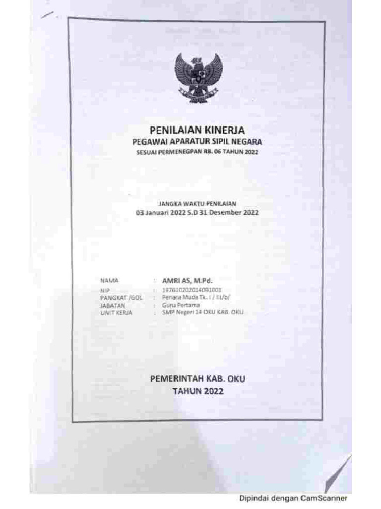 SKP Amri 22 Dan SKP 23 - Ok | PDF