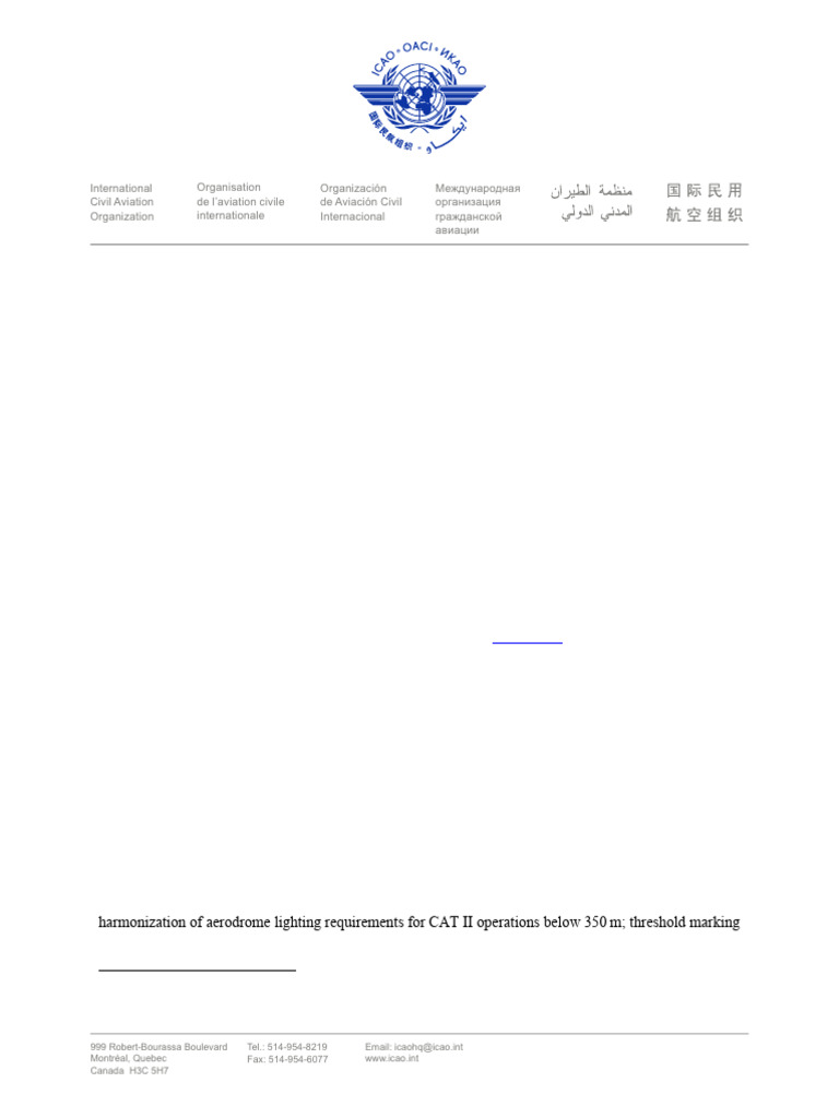 ICAO Annex-14 18th Amendment | PDF | Runway | Airport