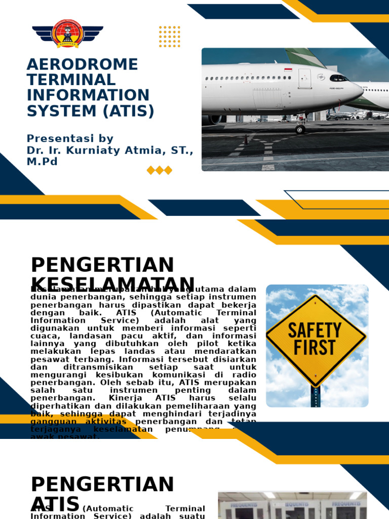Aerodrome Terminal Information System (ATIS) | PDF