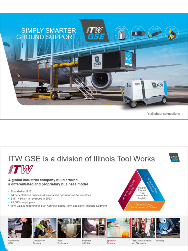 ITW GSE Company Presentation - v1 | PDF | Transport