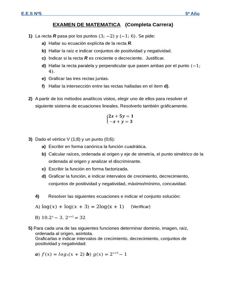 TP Integrador 5º 2022-1 | PDF