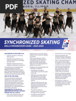 Basic Ice Skating Skills Chart | PDF | Figure Skating | Ice Sports