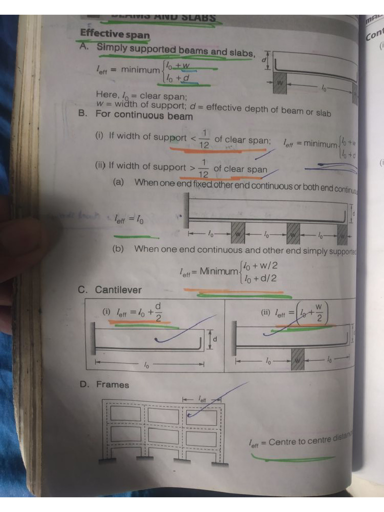 Effective Span | PDF