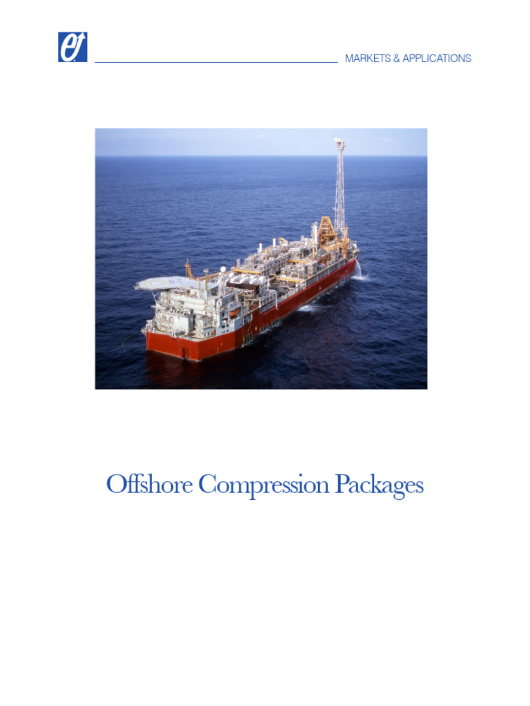 MKT.508 Offshore Compression Packages | PDF | Turbomachinery | Natural Gas