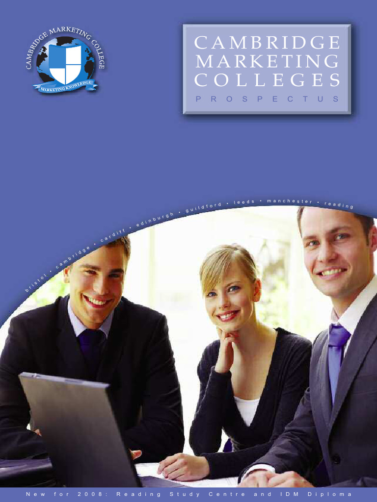 CMC Prospectus 2008 | PDF | Marketing | Distance Education
